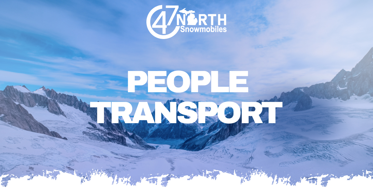 Transalp People Mover - Distributed by 47 North Snowmobiles